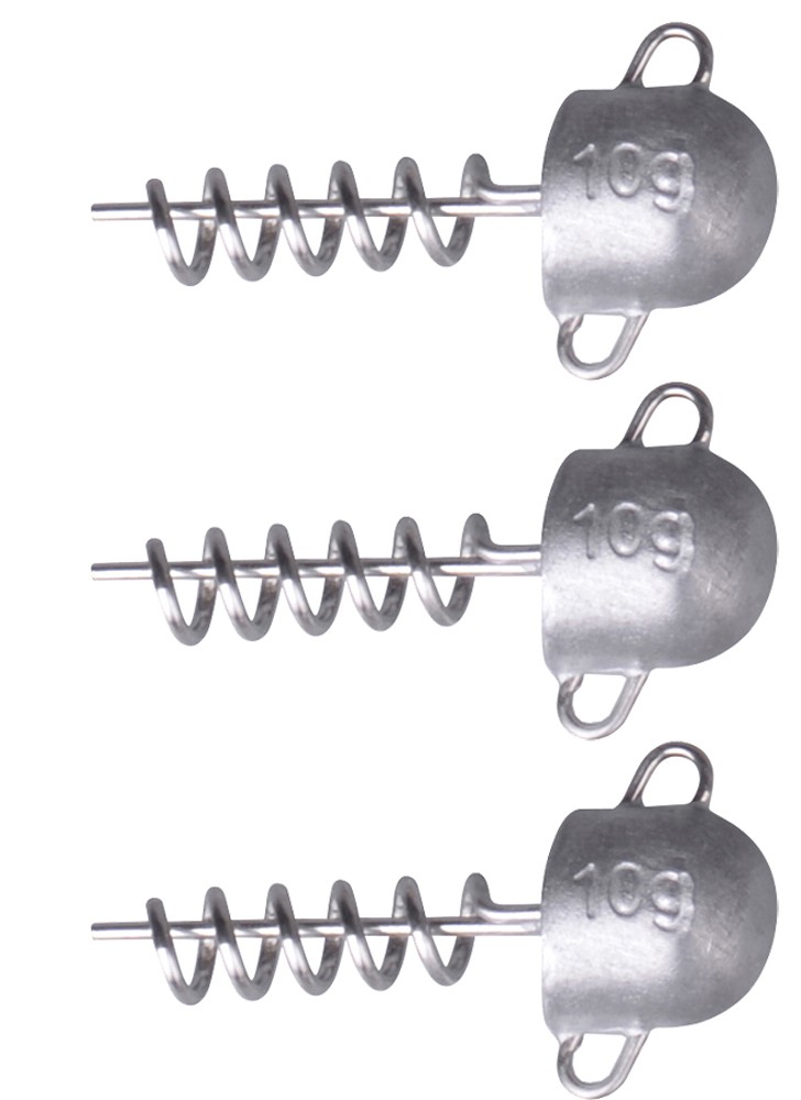 Savage Gear Cork Srew Heads Jighaken Schraubkopf für Gummifische ...