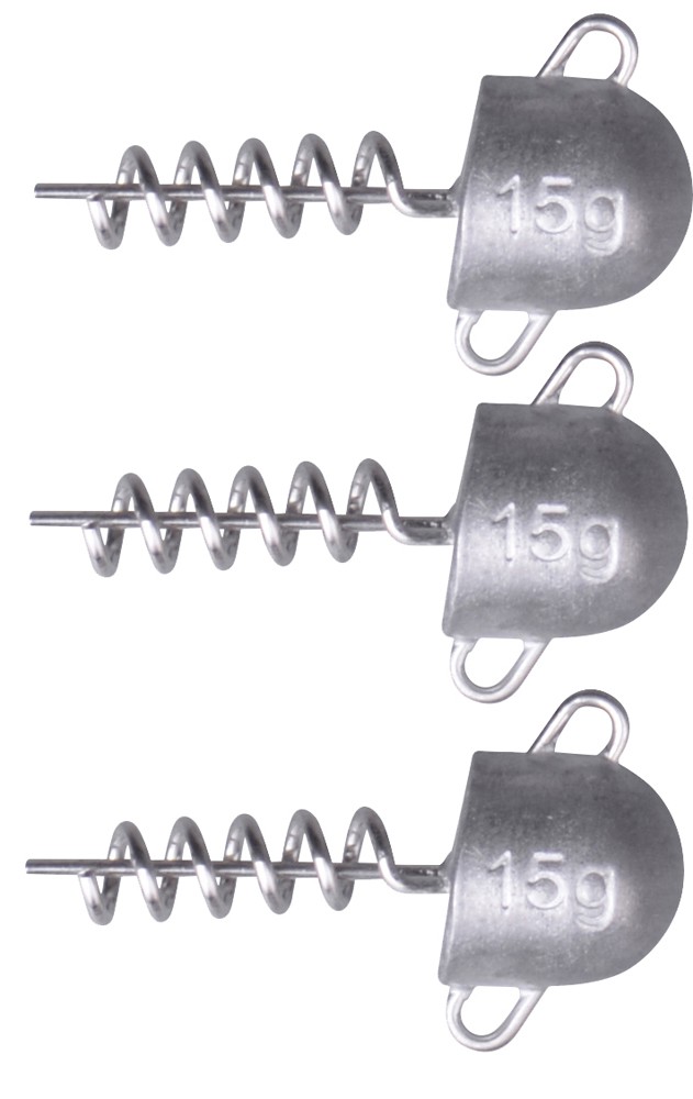 Savage Gear Cork Srew Heads Jighaken Schraubkopf für Gummifische ...